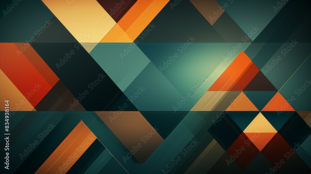 Modern and bold geometric diamond plate design with intricate details ...