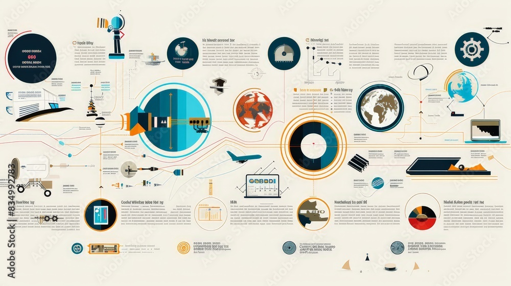 Create an infographic highlighting the evolution of technology over the ...