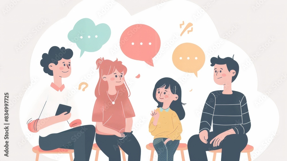 Design a visual guide to effective communication within families ...