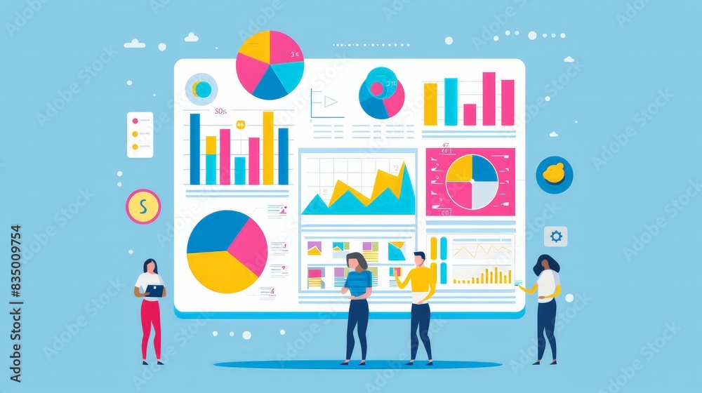 Develop an infographic on the role of data in marketing. Show how ...