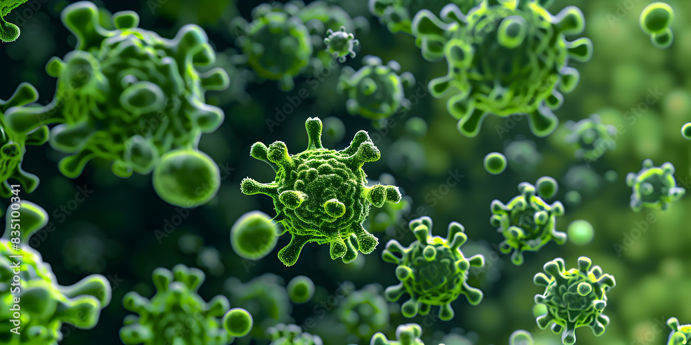 Visualization of Virus Attaching to Human Cell, Initiating Infection ...