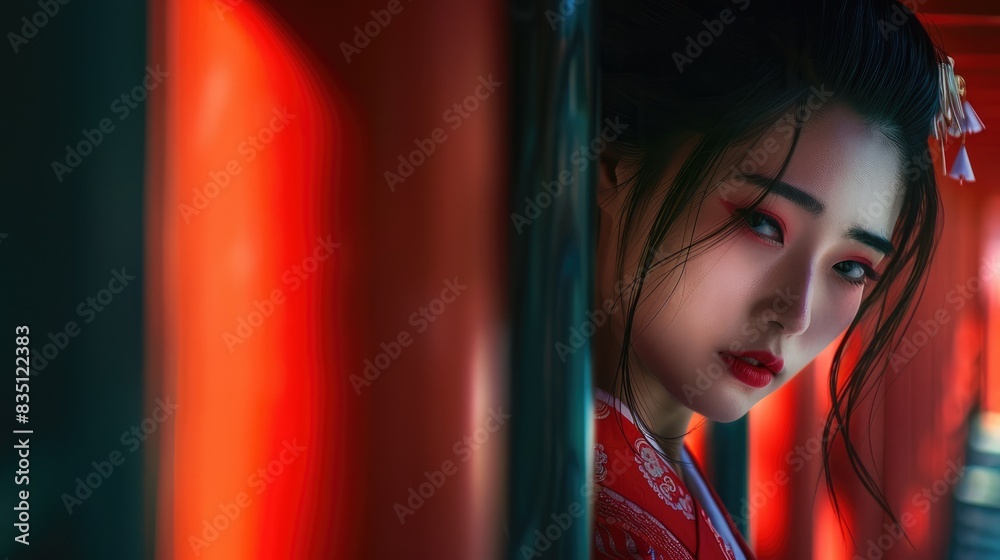 A Journey Through Japanese Heritage: The Allure of a Sad Geisha in a ...