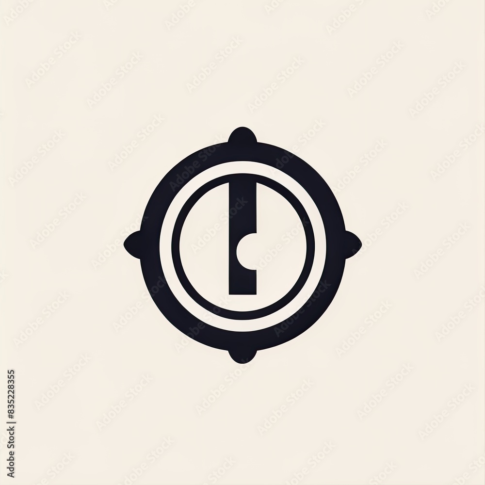 monogram logo modern. icon cool. design symbol iconic. desain art logo ...