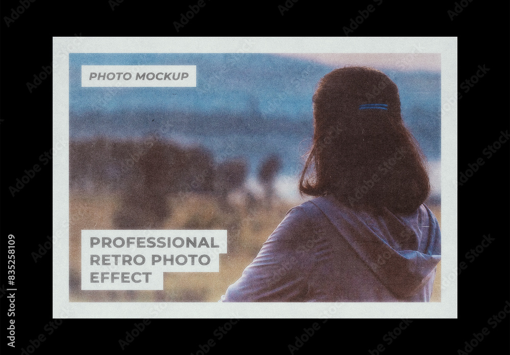 Film Vintage Frame Old Retro Photo Effect Paper Texture Template Mockup ...