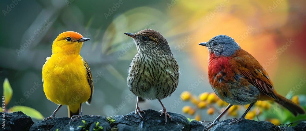 Birdwatching in an enchanting world, featuring one-of-a-kind avian ...