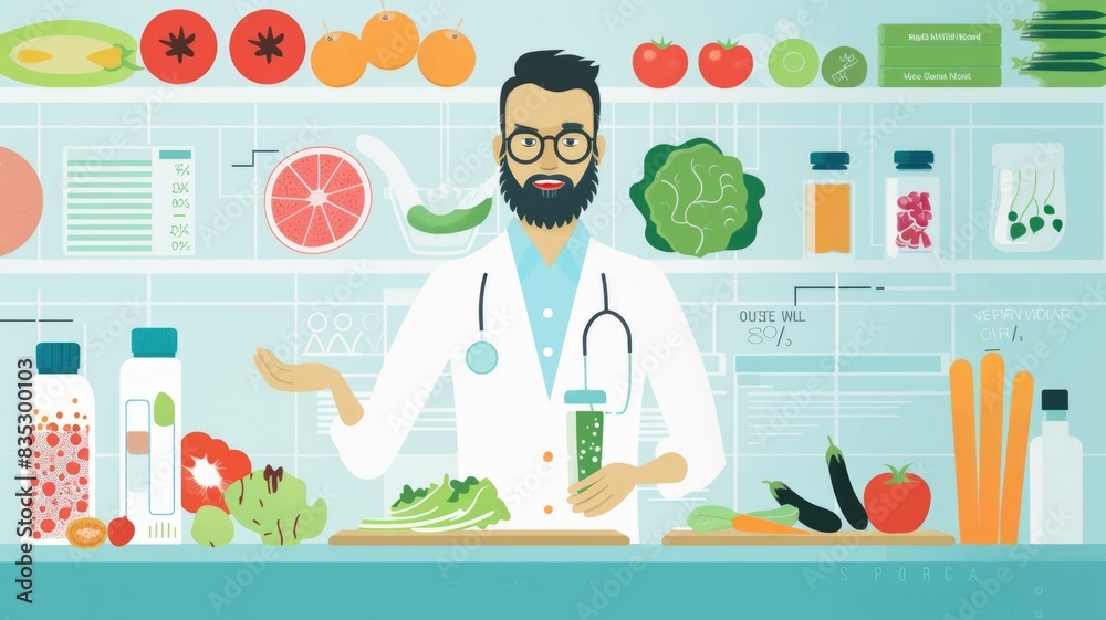 Infographic displaying how personalized nutrition improves health ...