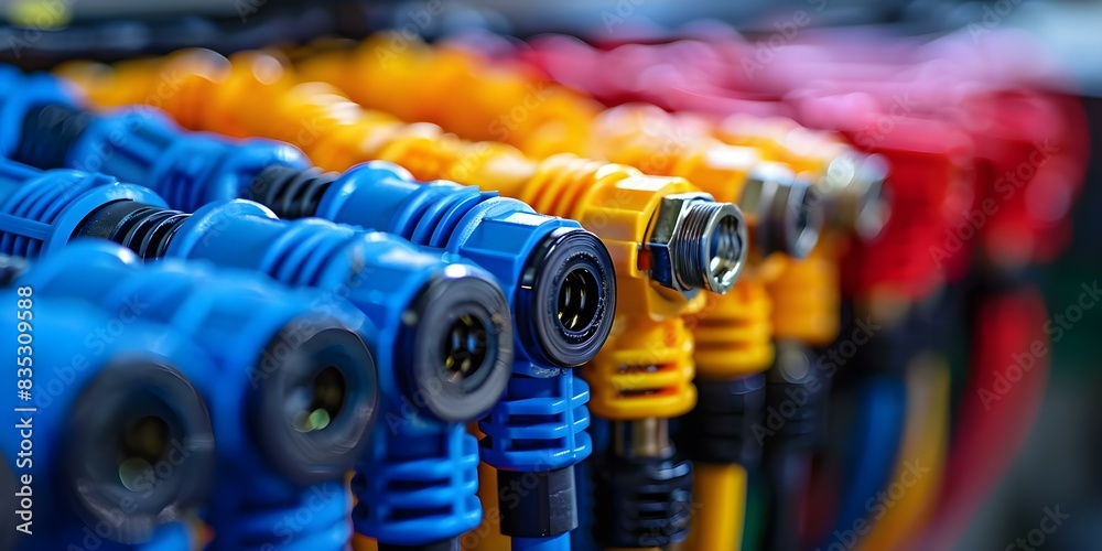 Colorful wire harness plastic connectors for automotive industry ...