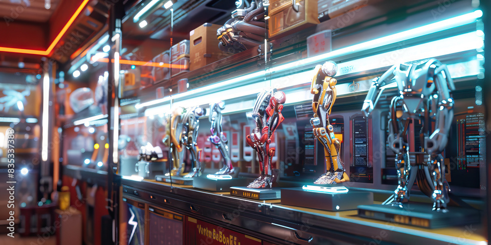 Cybernetic Body Shop: A shop specializing in cybernetic enhancements ...