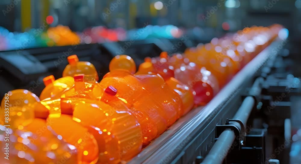 Conveyor assembly line sorting plastic paper waste for recycling and ...