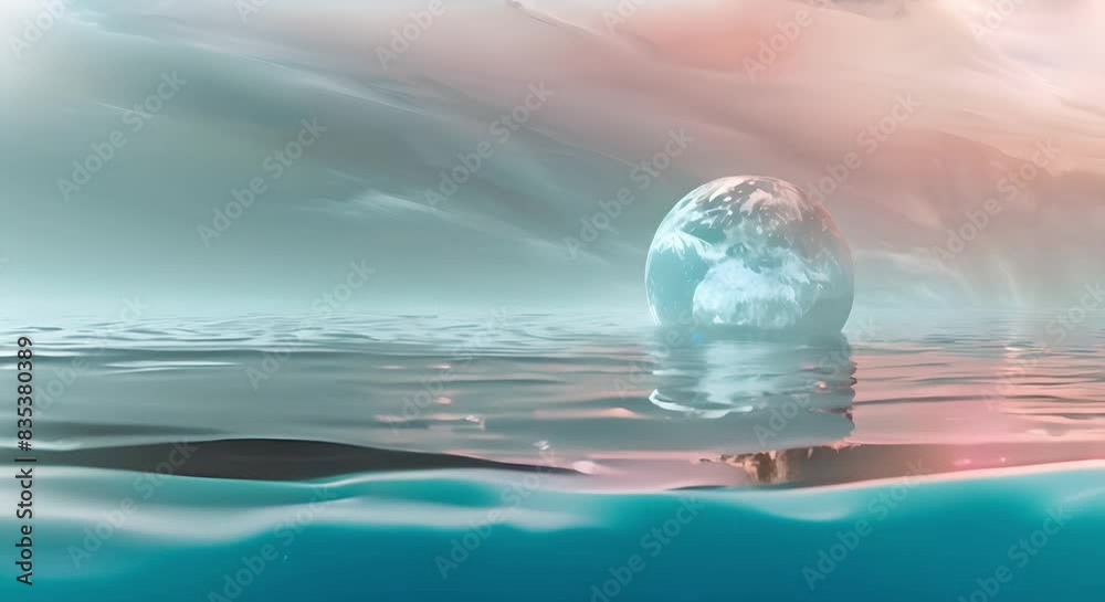 The Evolution of Earth's Climate Change Impacts. Concept Climate Change History, Global Warming ...