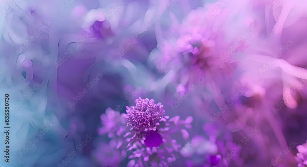 Detailed visualization of allergic reactions in skin mast cells releasing histamines. Concept ...