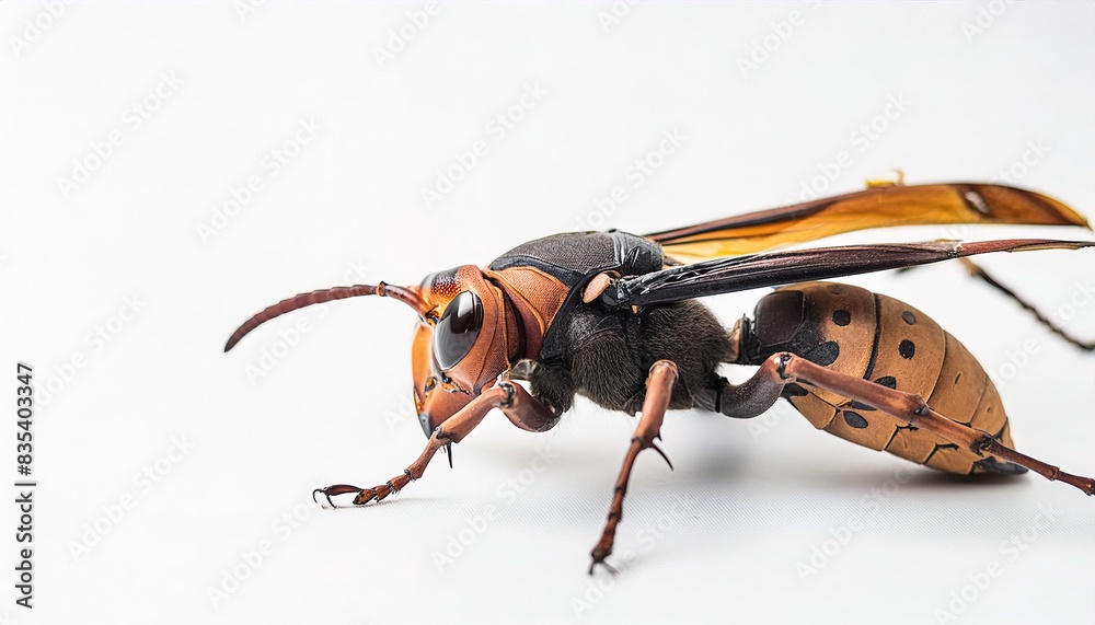 Asian, Northern or Japanese giant hornet - Vespa mandarinia - aka ...
