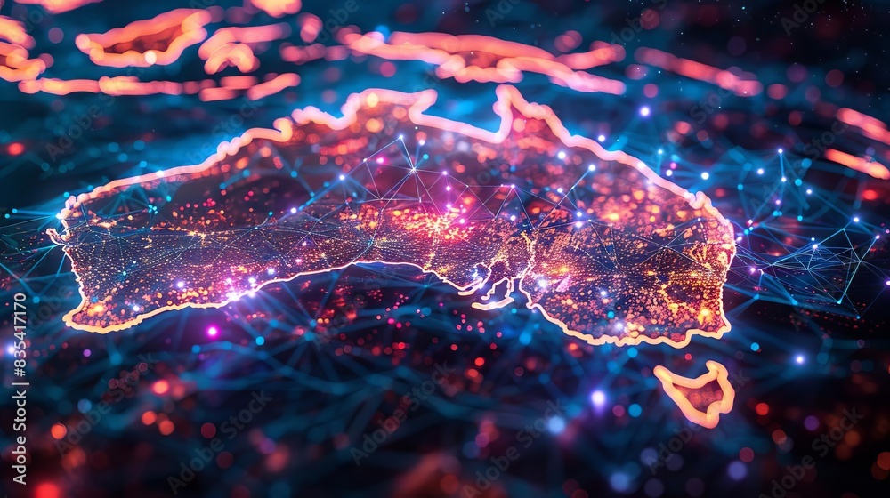 Explore the vibrant pulse of Australias infrastructure depicted in ...