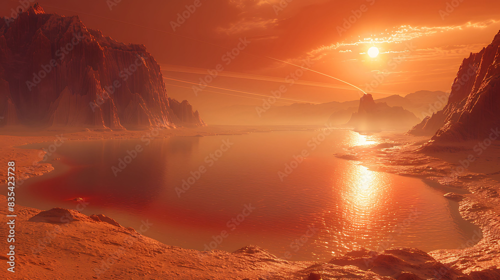 detailed image of the methane lakes on Titan Saturn's largest moon with ...