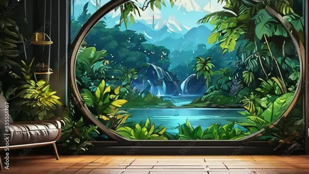 stream overlay animation backgrounds, live wallpapers, seamless loop ...