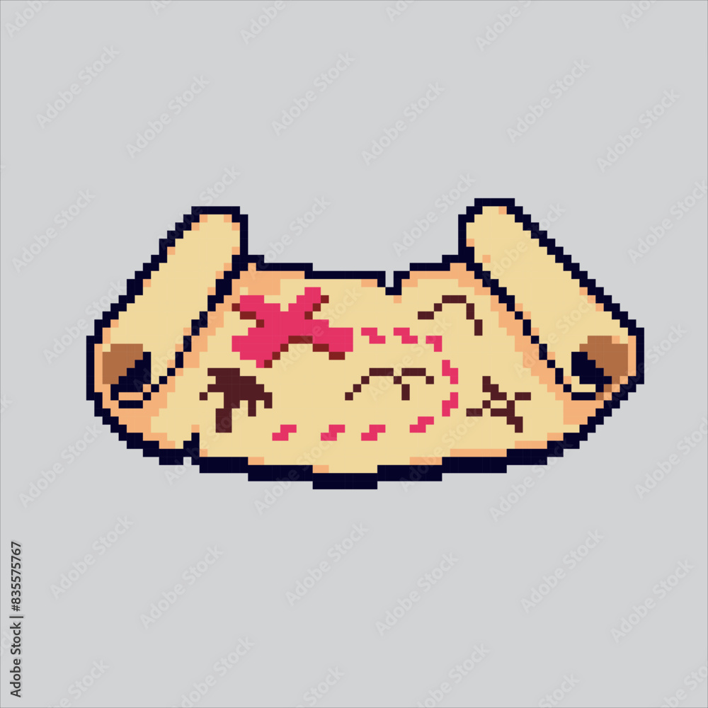 Pixel art Treasure Map. Pixelated Treasure Map. Treasure Map pixelated ... Pixel art Treasure Map. Pixelated Treasure Map. Treasure Map pixelated ...
