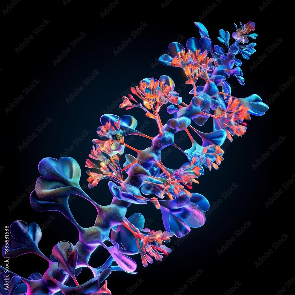 Dinitrogen fixation theme side view illustrating the nitrogen fixation ...