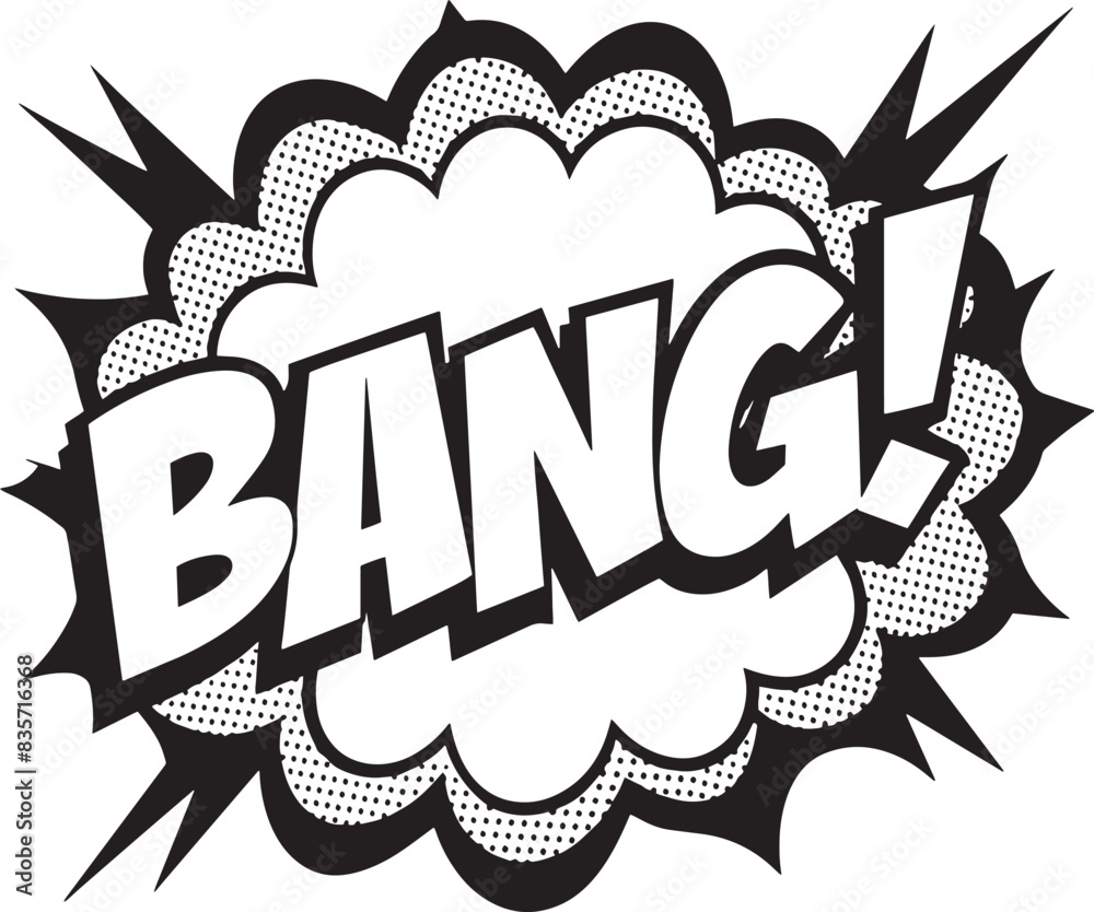 Vetor de Comic speech bubble. Cartoon comic book text clouds. Comic pop ...