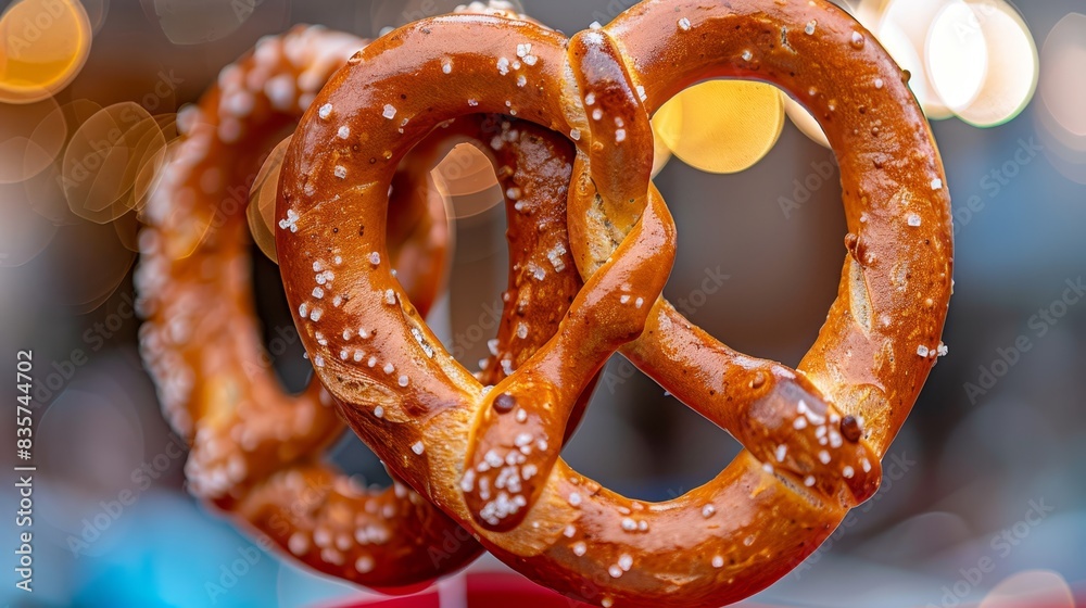 One Is Shaped Like A Traditional Pretzel The Other A Pretzel
