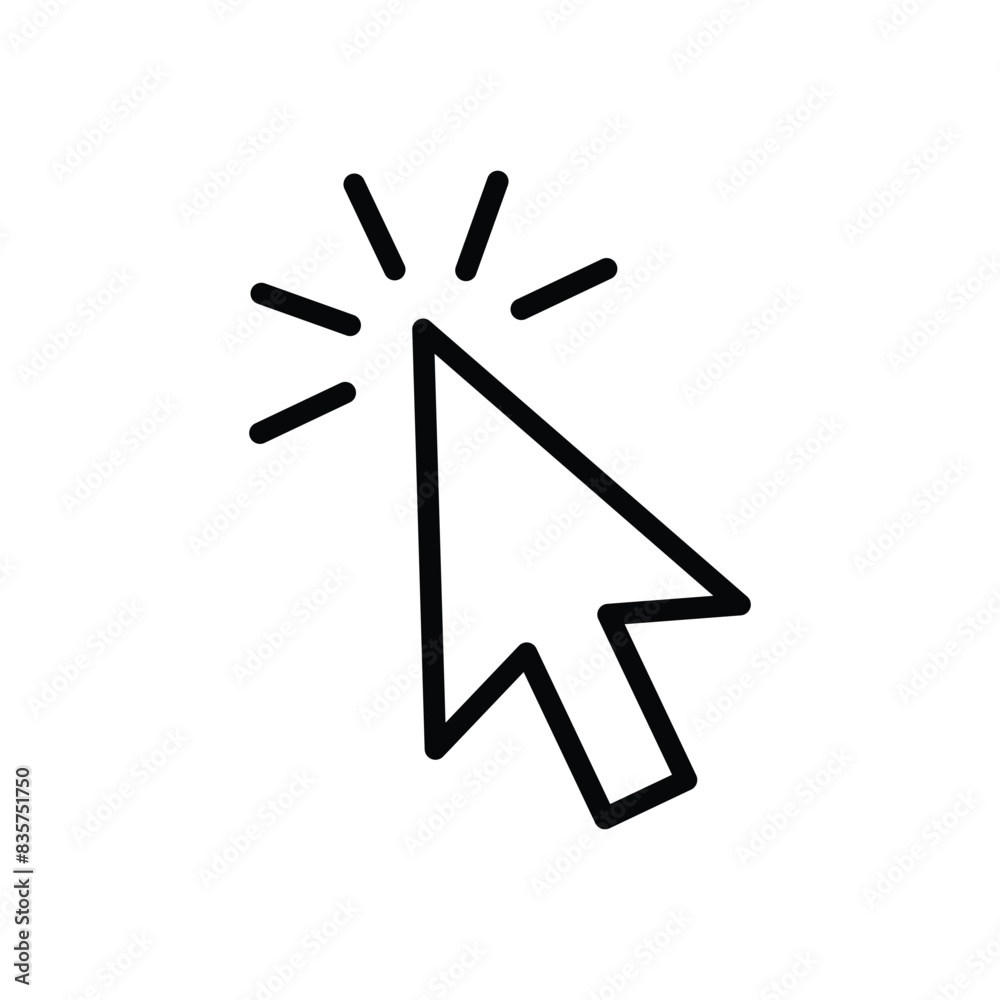 computer mouse cursor click slanted arrow pointer show click, pointing ...