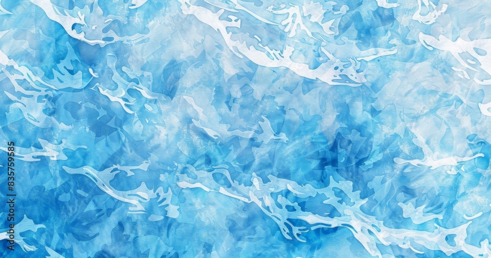 Water texture background with ripples and light reflections on ...