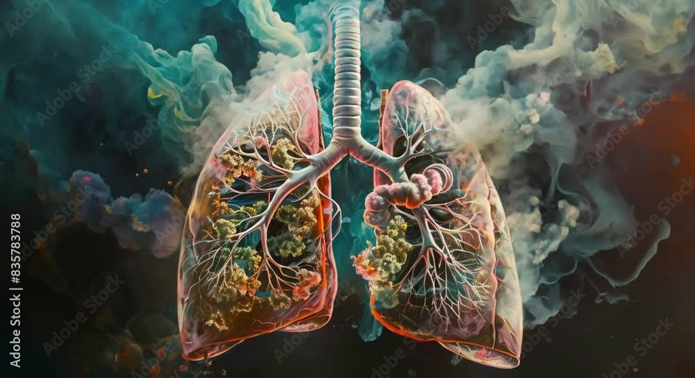 A comprehensive medical illustration, ideal for a module cover ...