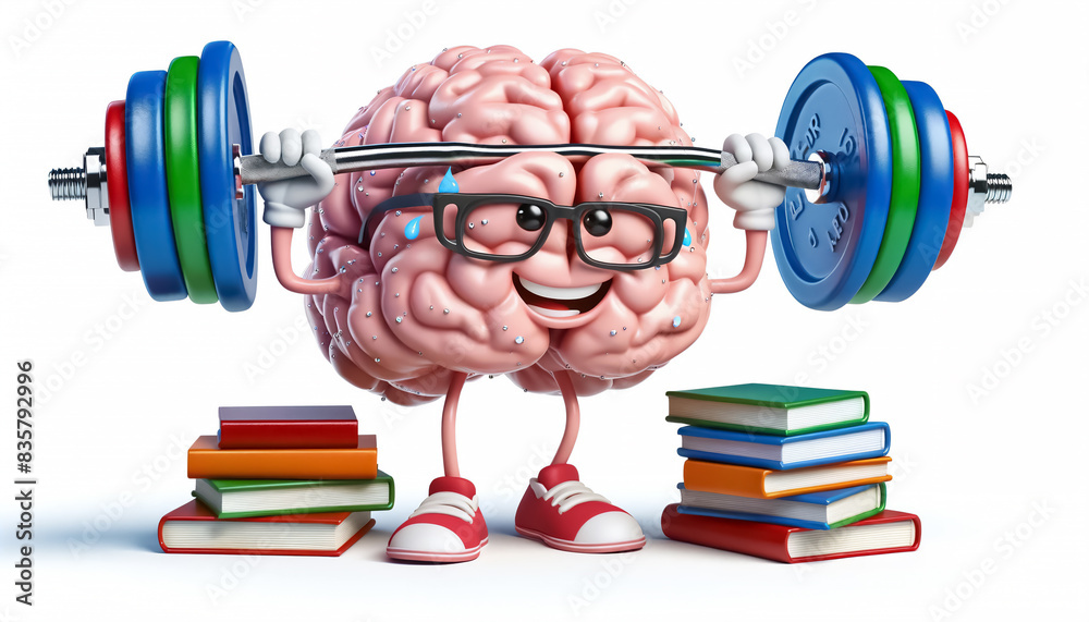 High-Resolution 3D Cartoon: A Champion of Learning! Caricature Brain ...