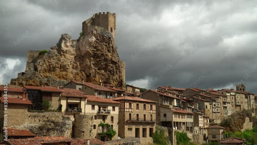 Mirador de Frias ( Viewpoint of Frias), Located at the Montes Obarenses ...