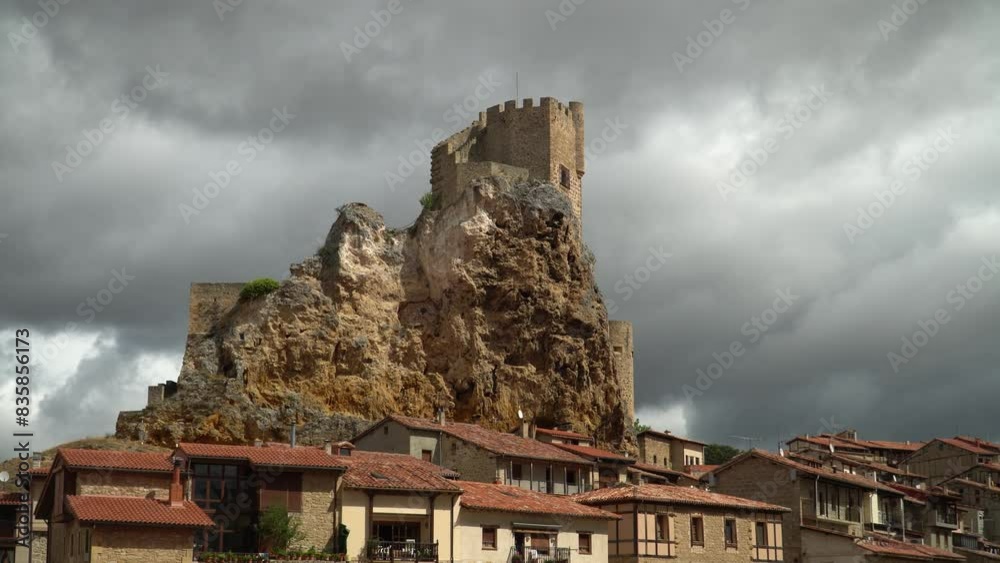 Mirador de Frias ( Viewpoint of Frias), Located at the Montes Obarenses ...