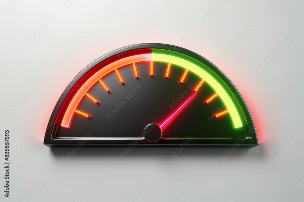 Realistic photograph of a complete Progress indicators,solid stark ...