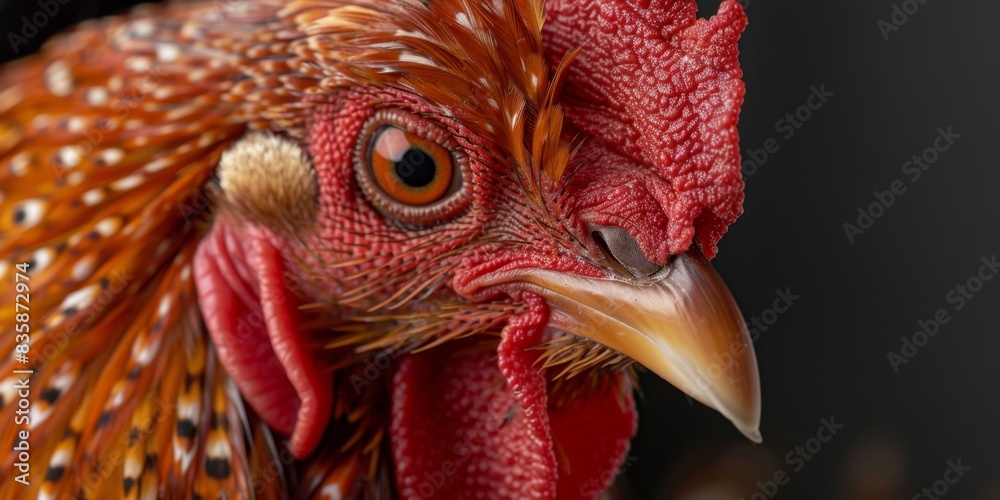 Rooster Comb Close-up - Animal, Biodiversity, World Environment Day, 4K ...