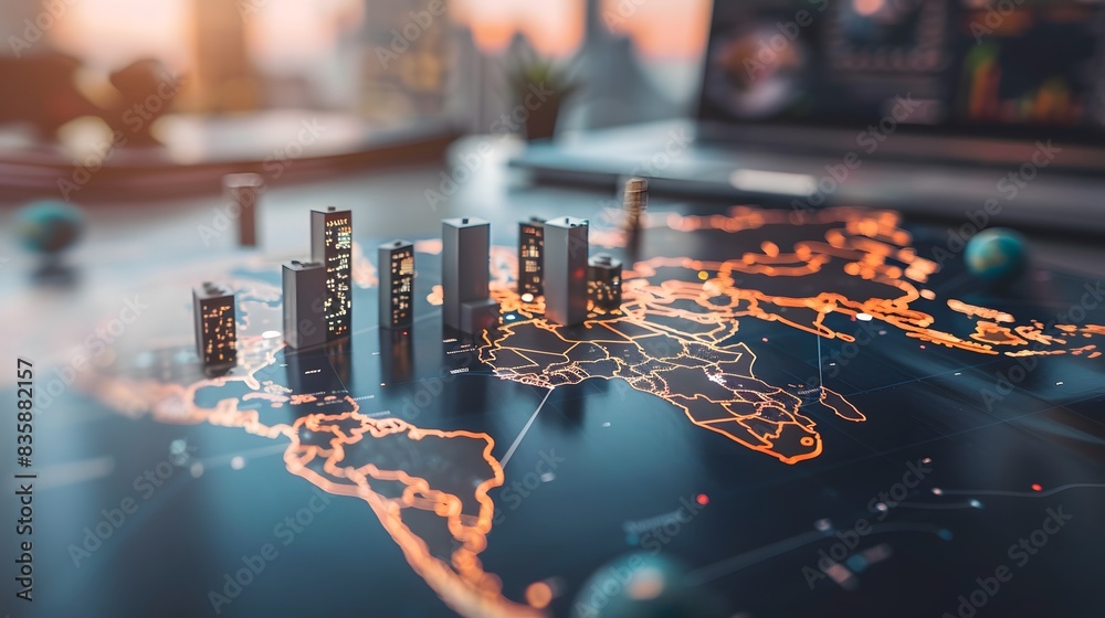 A company expanding into new international markets, with localized ...