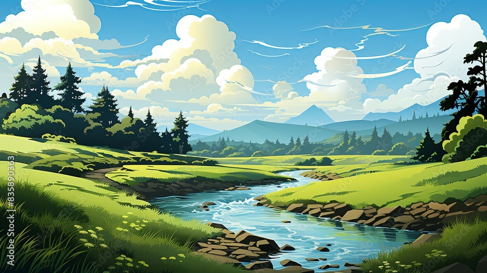 An illustration of the water cycle, with arrows depicting the movement ...