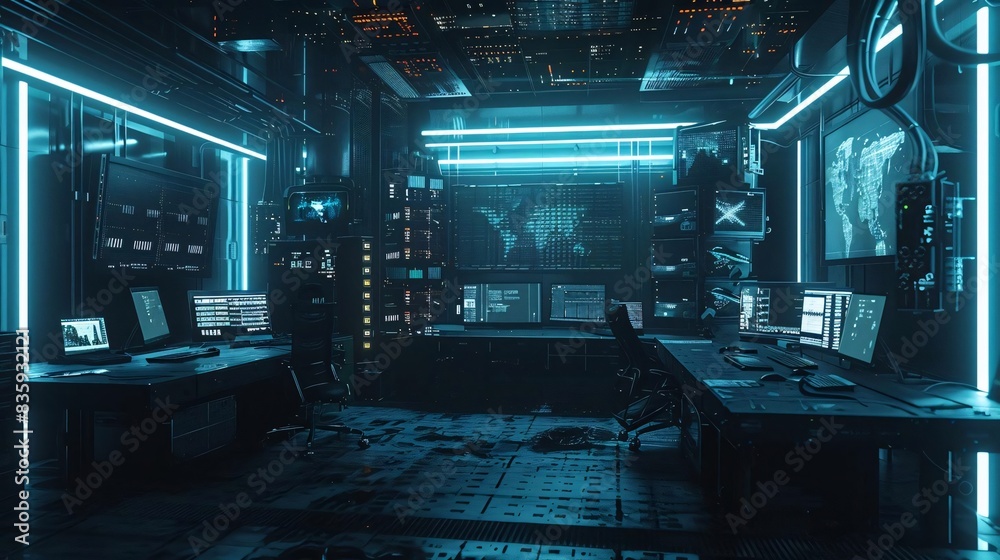 Technological defense mechanism guarding an array of computers from ...