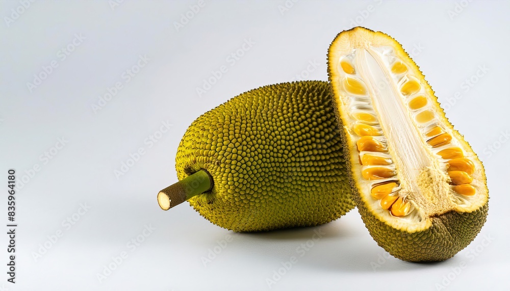 Jackfruit or jack fruit - Artocarpus heterophyllus - a species of large ...