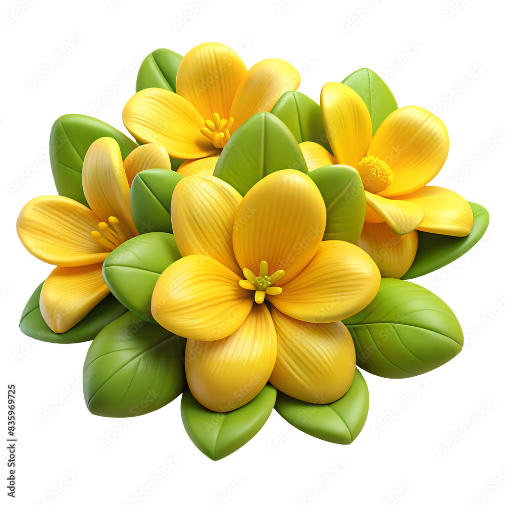 Winter Aconite Flower Pile Of Heap Of Piled Up Together Hyperrealistic ...