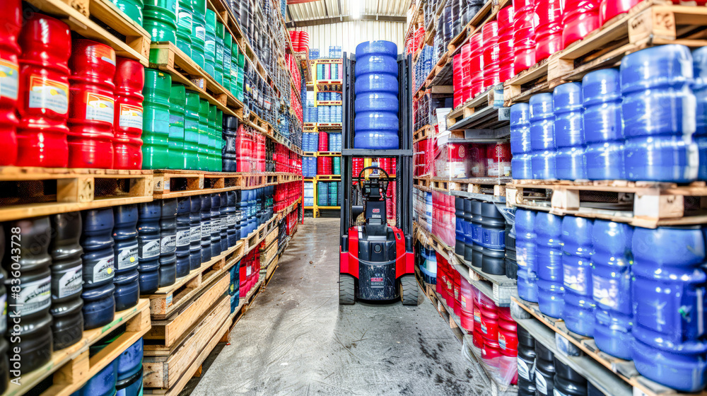 Modern Logistics and Supply Chain Management A Well-Organized Warehouse ...