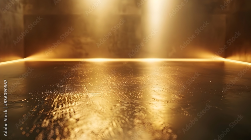 Elegant golden backdrop with a subtle shimmer ideal for luxurious and ...
