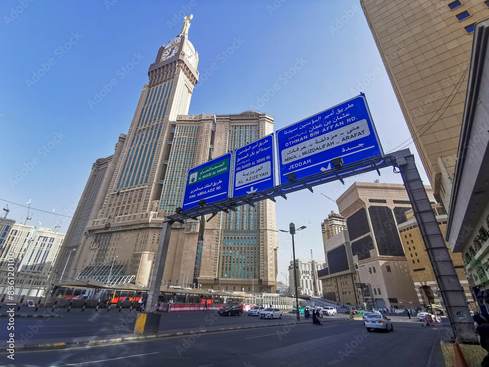 MECCA, KINGDOM OF SAUDI ARABIA (KSA) - 8 JUNE, 2023 :Makkah Clock Tower ...