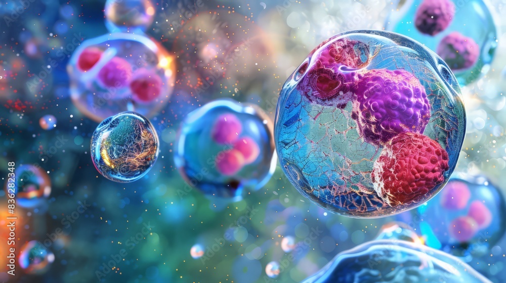 Apoptosis in cells: Illustrate the process of apoptosis (programmed ...