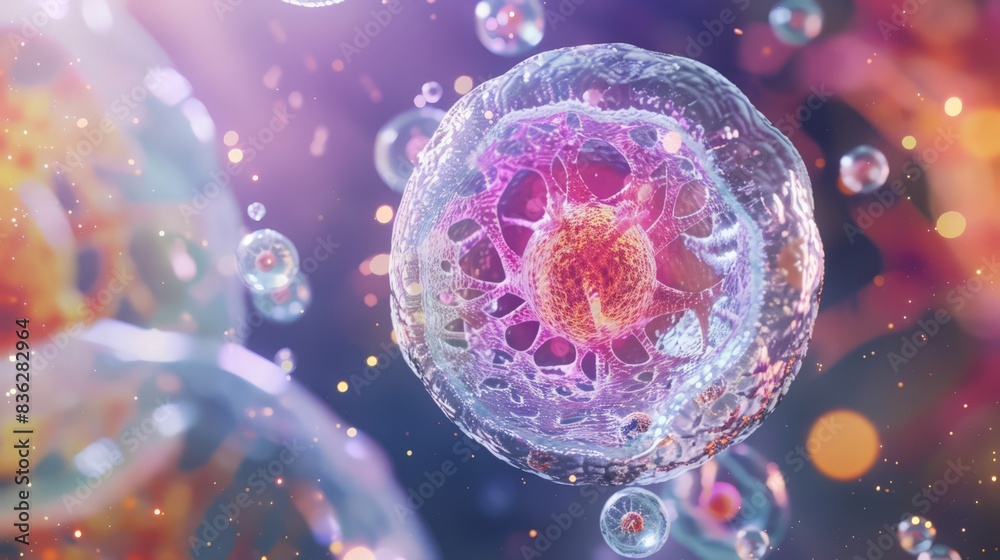 Cell nucleus structure: Explore the complex structure of the cell ...