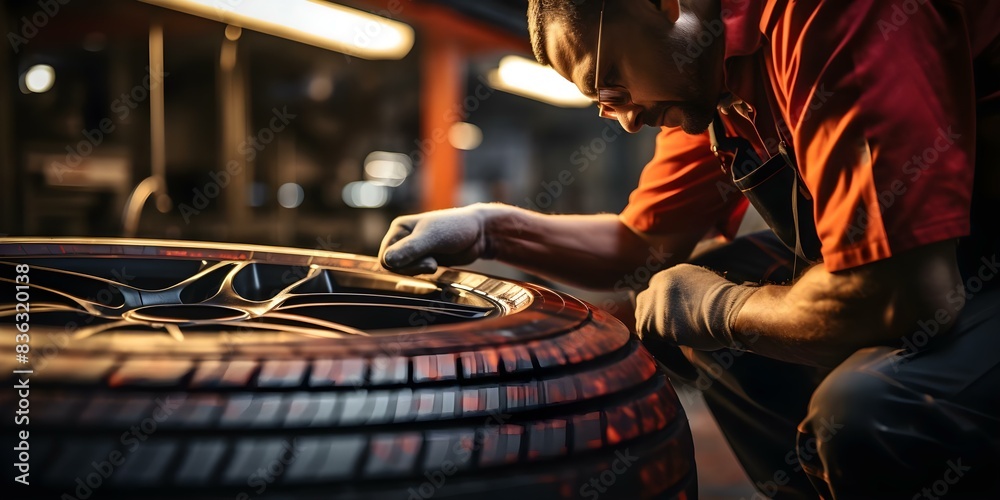 Expert tire repair and replacement services, including maintenance and ...
