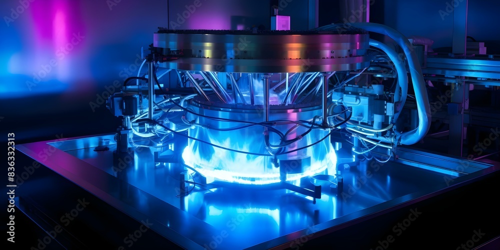 Chemical Vapor Deposition CVD Chamber in use for Semiconductor Thin ...