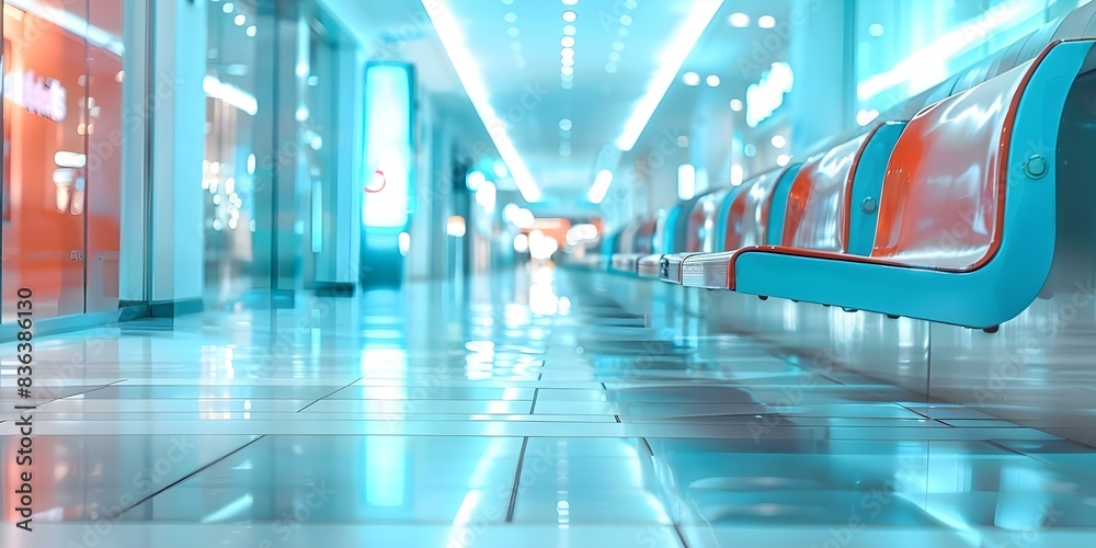 Retro 90s shopping mall aesthetic with vintage vibes and liminal space ...