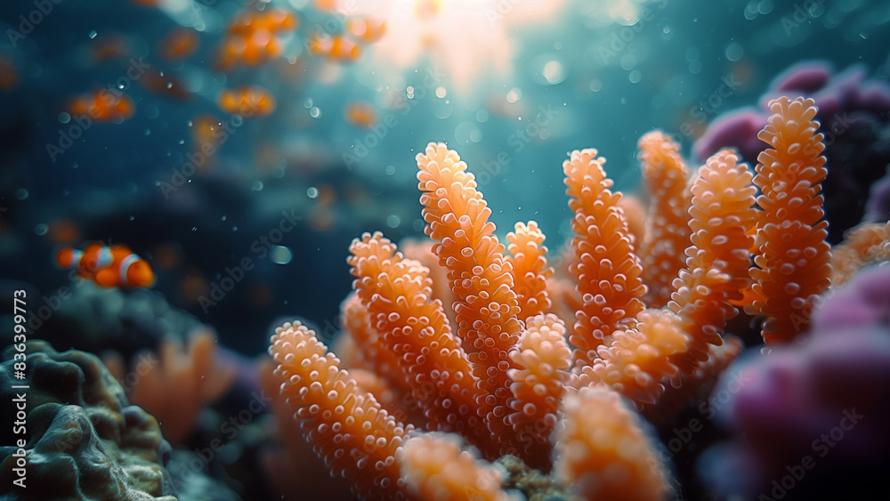 Clubbed Finger Coral - Reef, Ocean, Soft Coral, Underwater, aquarium ...