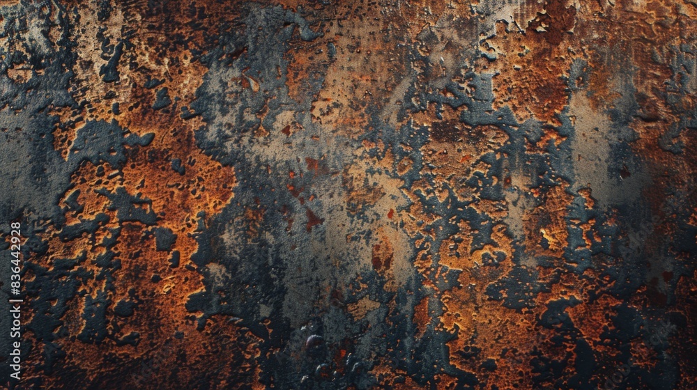 Grunge rusted metal texture background. rust and oxidized metal ...