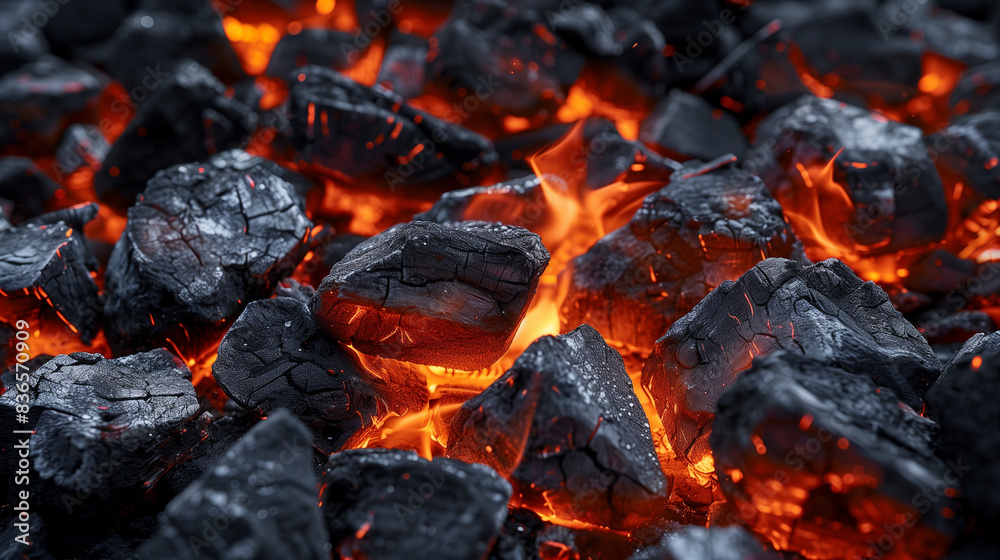 Transparent PNG available Glowing coals. Burning coal closeup flaming ...