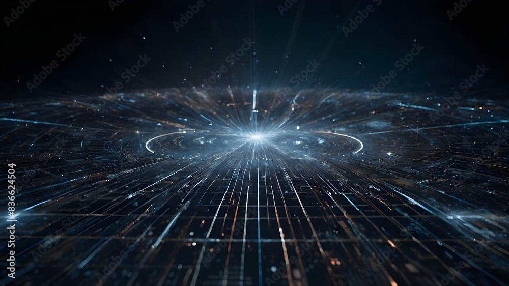 Futuristic Glow: Abstract Light and Energy Patterns for Modern Designs ...