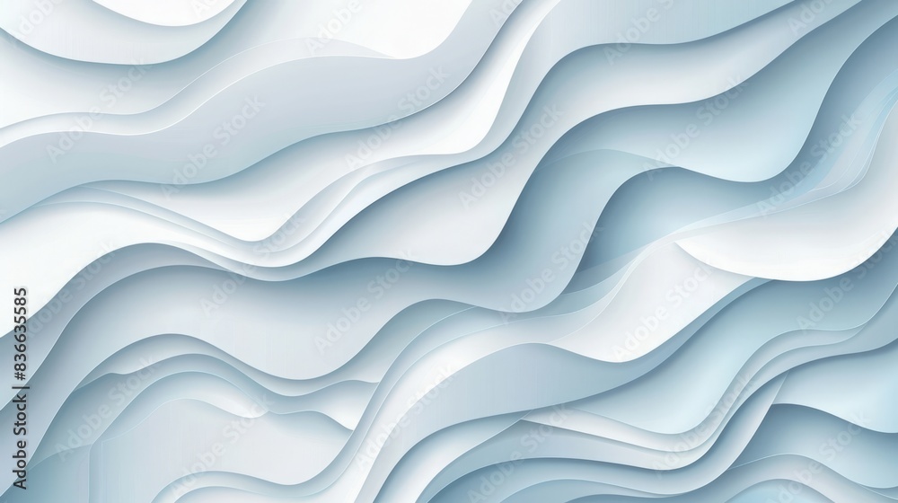 Vector 3D abstract background with paper cut shapes paper cut ...