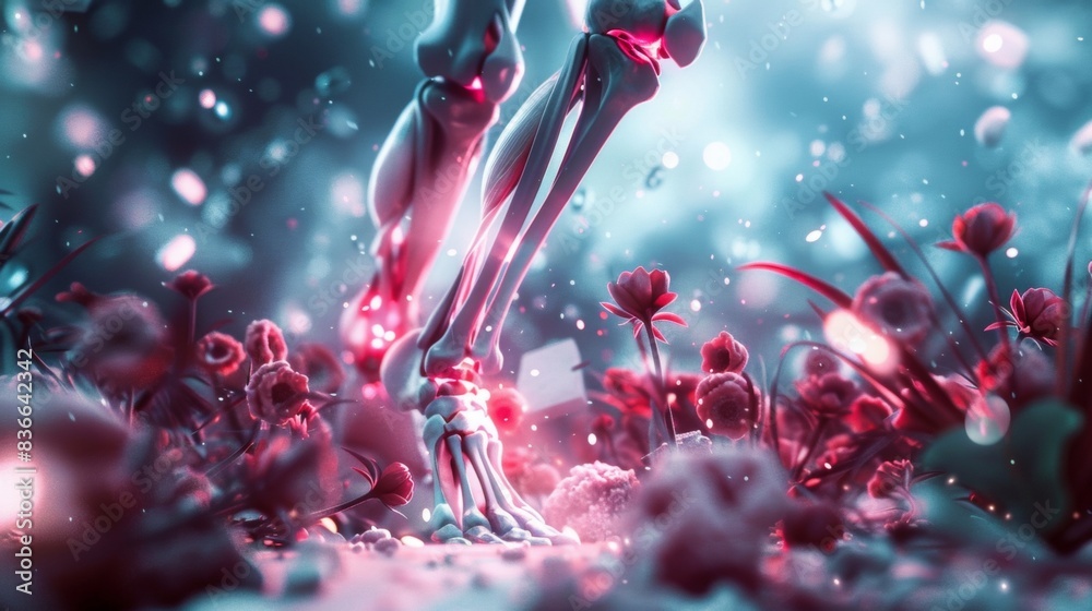 The Shin Pain and Deformity - Picture a person with a highlighted tibia ...